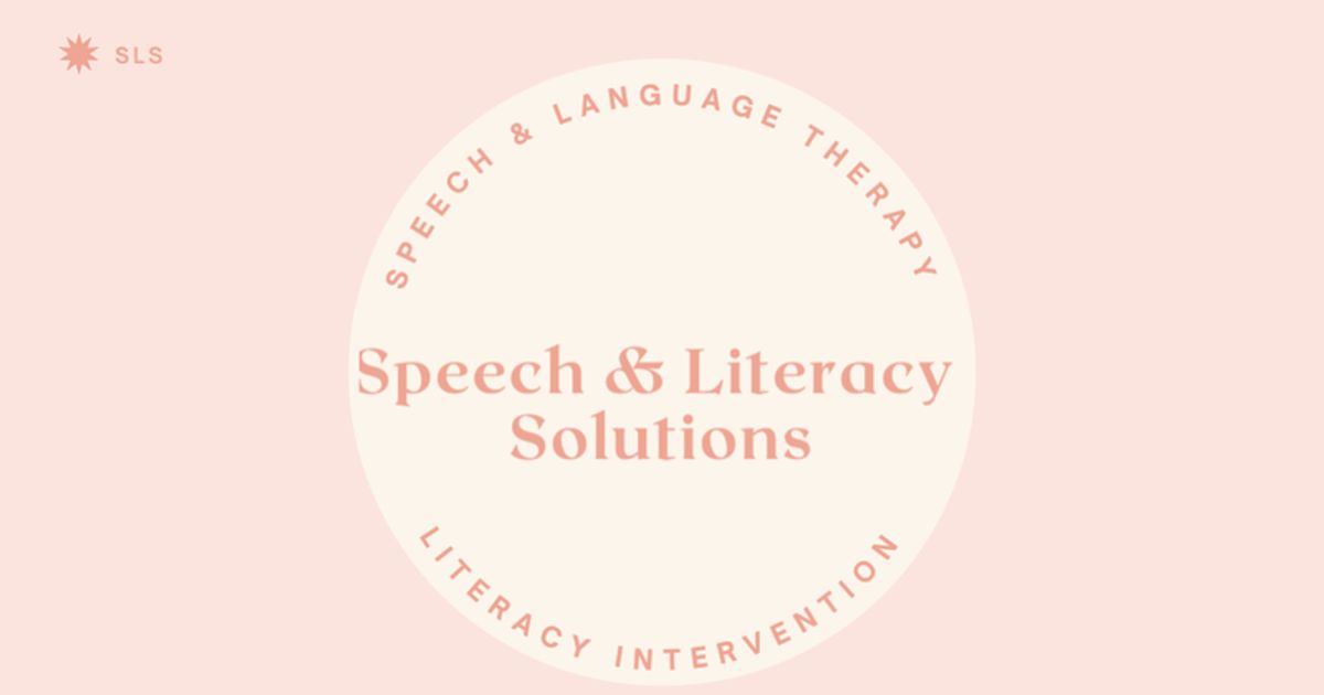 Speech and Literacy Solutions